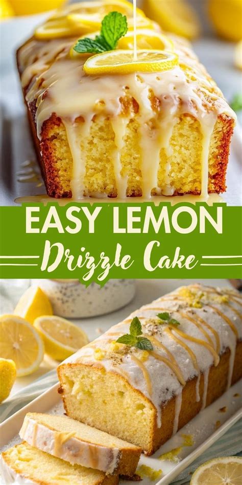 Easy Lemon Drizzle Cake Recipe Home Recipe Guide