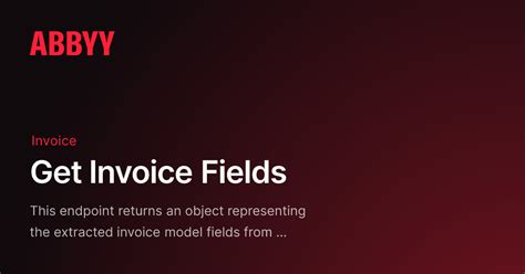 Get Invoice Fields Document Ai Api