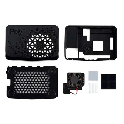 Onpad Ru Черный пластиковый корпус для Raspberry Pi 4 с мини вентилятором Цена 1 190 00 руб