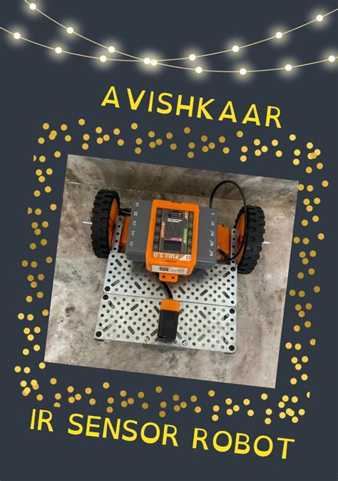 IR HAND SENSOR ROBOT Avishkaar Project