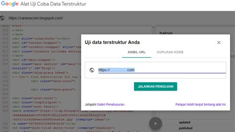 Memperbaiki Hatom Pada Structured Data CARANECOM