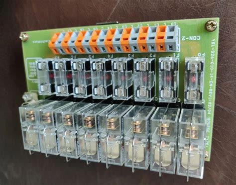 Ssr Pvc Interface Relay Module Ysl S26 010 14 Cn R1 For Cnc Machine Current Output 24v At