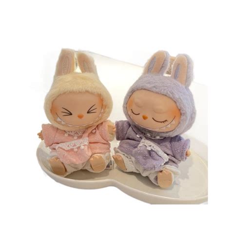 Labubu 17cm Exciting Macron V1 Blind Box Action Anime Figure 100