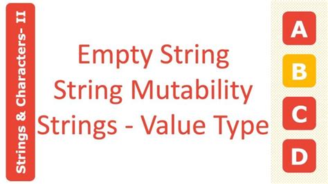 Balaji G On Linkedin Lesson 32 Strings And Characters Swift Coding Tutorial Abcd