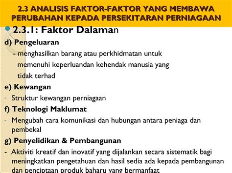 Bab 2 Trend Semasa Dalam Perniagaan Ppt