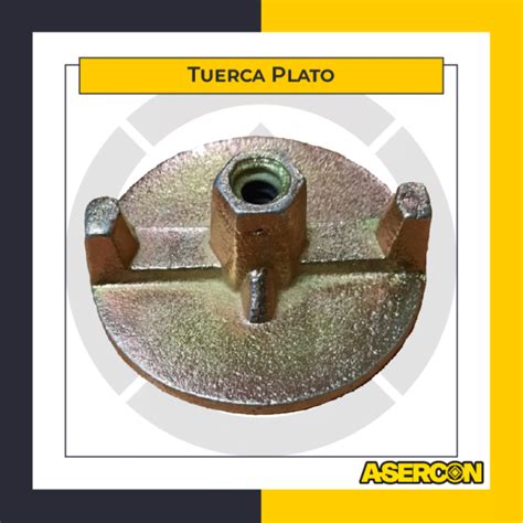 Tuerca Plato Fijo A Sercon