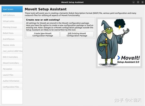 ROS2 MoveIt2MoveIt 2 Examples MoveIt Setup Assistant 知乎