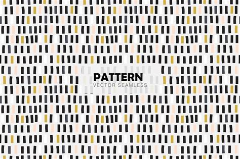 Premium Vector Colorful Cute Lines Abstract Seamless Repeat Pattern