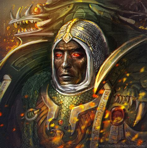 Salamanders And Vulkan Warhammer 40k Drawn By Noldofinve Danbooru