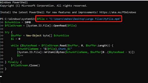 How To Split Large Files Into Multiple Small Files On Windows