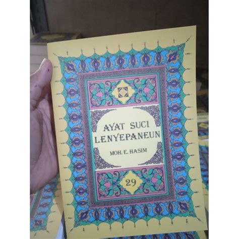 Jual Ayat Suci Lenyepaneun Juz 29 Moh E Hasim Basa Sunda Pustaka Shopee Indonesia