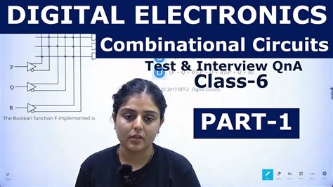 Digital Electronics Test And Interview Qna Class 6 Combinational Circuit Part 1 Vlsiforall