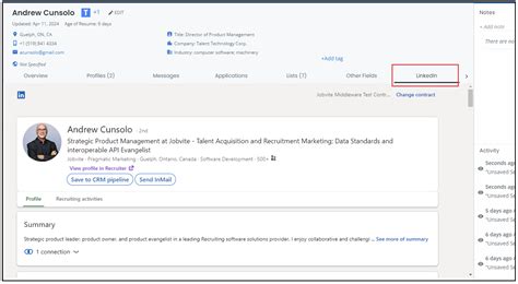 Linkedin Crm Connect Jobvite
