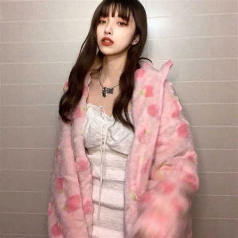 Pink Kawaii Jacket Cute Y2k Aesthetic Zip Up Hoodie Shop Now From
