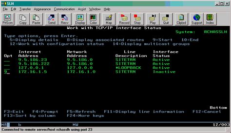 Changing The TCP IP Address Of The IBM I System