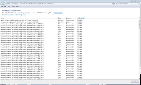 Windows 7 Mse Updating Fails No Warning Or Error Message Super User