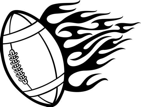 Football Clipart Black And White Png At Lucas Hampton Blog