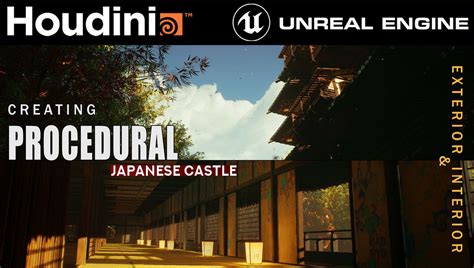 Procedural Generation Flooring For Stairs Japanese Castle Castles