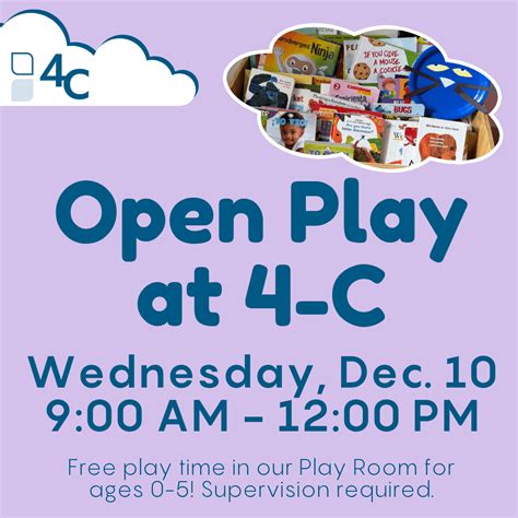 Open Play At 4 C 4 C