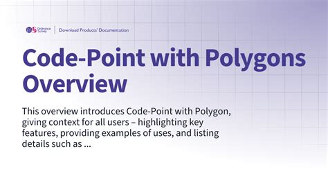 code point with polygons overview os download products documentation