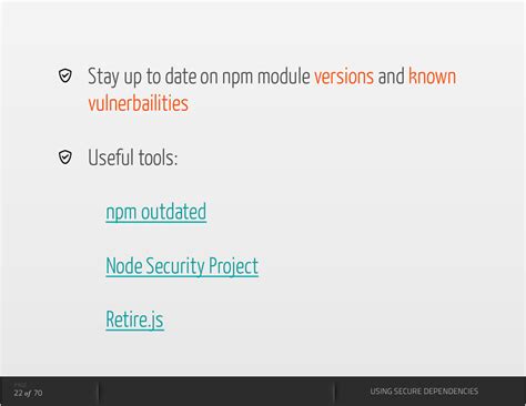 Top Overlooked Security Threats To Node Js Web Applications Speaker Deck