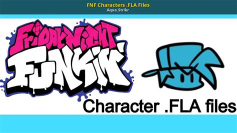 Fnf Characters Fla Files Modding Tool For Friday Night Funkin Fnf Modding Tools