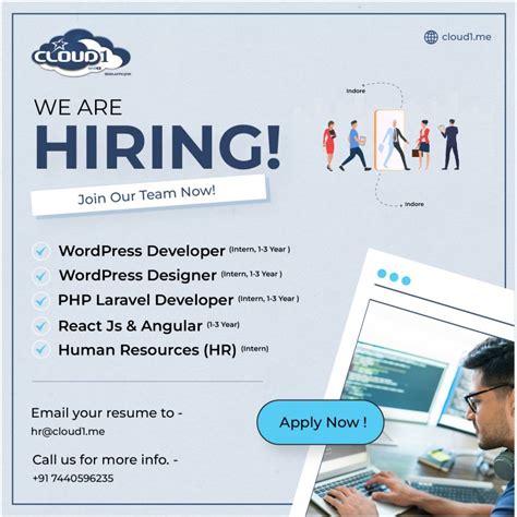 Cloud1 Web Solutions On Linkedin Hiring Php Wordpressdeveloper