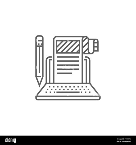 Article Submission Icon Stock Vector Image Art Alamy