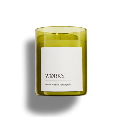 Vetiver Aromatic Candle 340g 70 Hour Soy And Coconut Wax WØrks