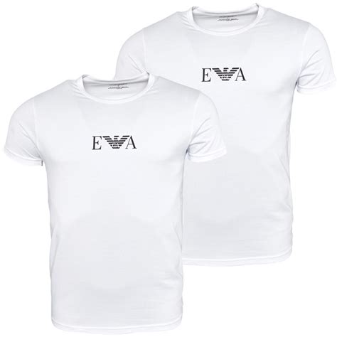 Armani Jeans Jersey Polo T Shirt Off White