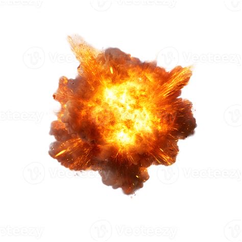 Powerful Supernova Explosion With Intense Fiery Burst And Scorching