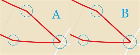 is there way to make smooth transition between lines like in picture b