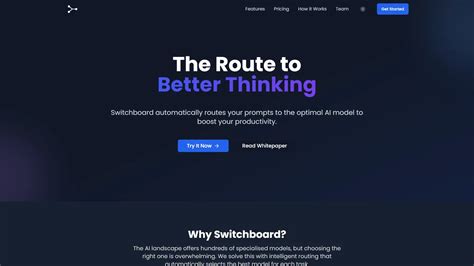 switchboard ai automatically routes prompts to the optimal ai model