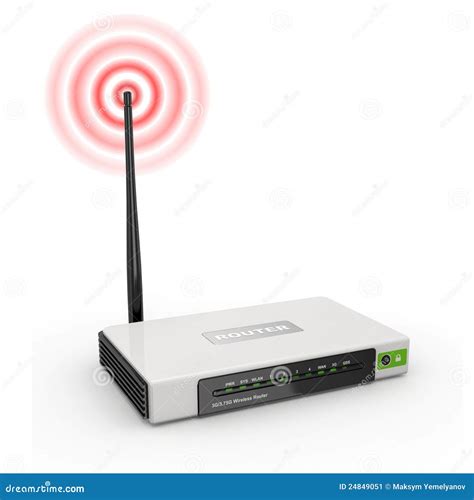 Wifi Router Icon Vector Line Wireless Symbol 113716289