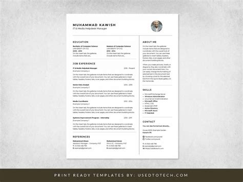 Perfect CV Format In Word With Cover Letter