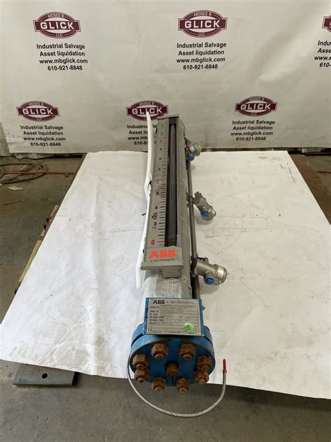 Abb K Tek Km26s Series Stainless Magnetic Liquid Level Gauge 150psig 392°f Moses B Glick