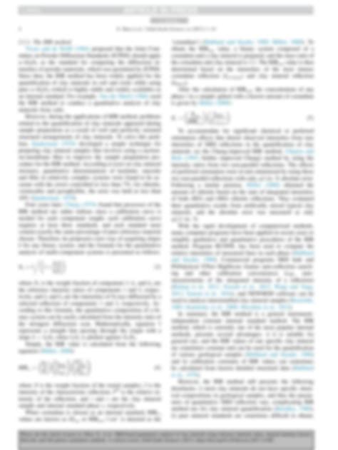 Solution Xrd Based Quantitative Analysis Of Clay Minerals Using Reference Intensity Ratios