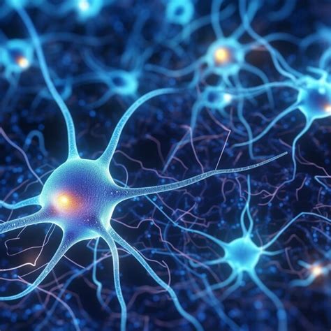 Premium Ai Image Brain Intricate Neural Web Complex Nervous System Closeup Of Cell Highlight