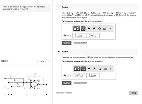 solved refer to the circuit in the figure where the op amp is assumed