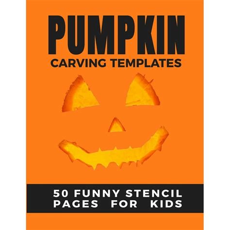 Goofy Pumpkin Face Templates