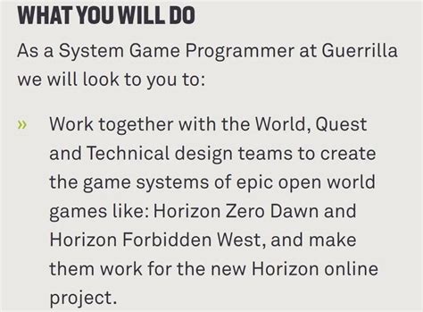 Horizon Multiplayer Gunakan Sistem Dua Game Sebelumnya