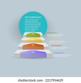 Infographic Options Step Concept Presentation Stock Vector Royalty