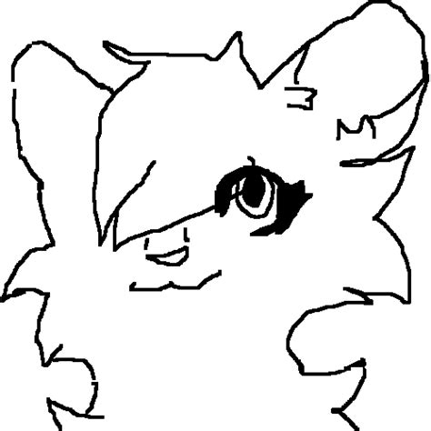 Pixilart Cute Cat Base By Warriorcats
