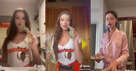 Hooters Waitress Shows How Much She Makes In Tips In A Day - Comic Sands