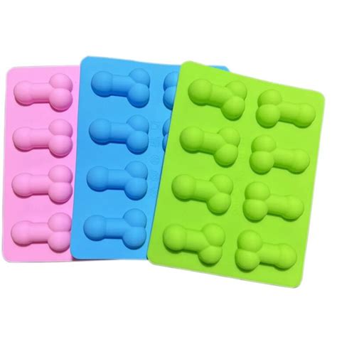 Funny Dicks Chocolate Mould Ice Cube Tray Adult Party Genitals Dessert