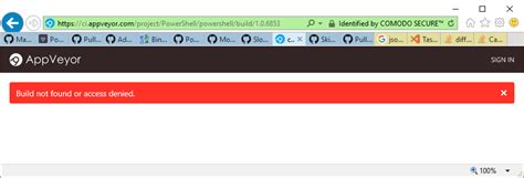 Github Don T Report Ci Status Issue Powershell Powershell Github