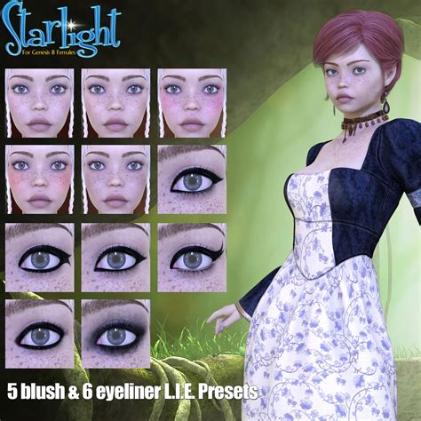 Starlight For Genesis 8 Females Redux 3d Figure Assets 3dloki