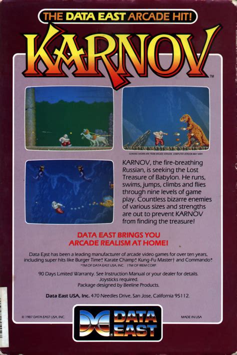 Karnov Box Shot For Nes Gamefaqs