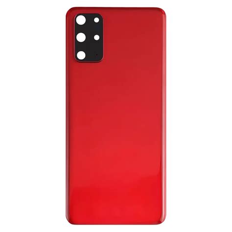 Back Glass Samsung Galaxy S20 Plus With Camera Lens Red Cellaron