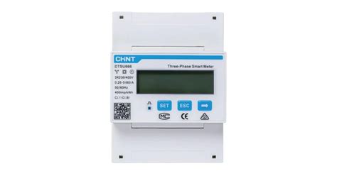 Contor Inteligent Trifazat Smart Power Meter Tpm C Growatt Chint Dtsu666